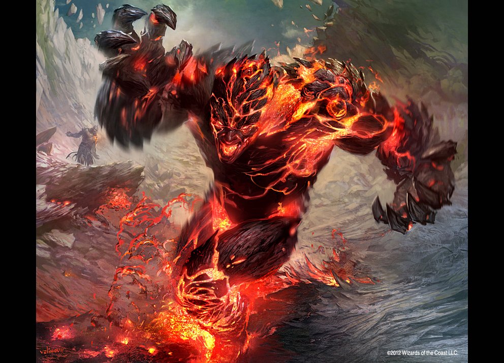 Fire Creature Art