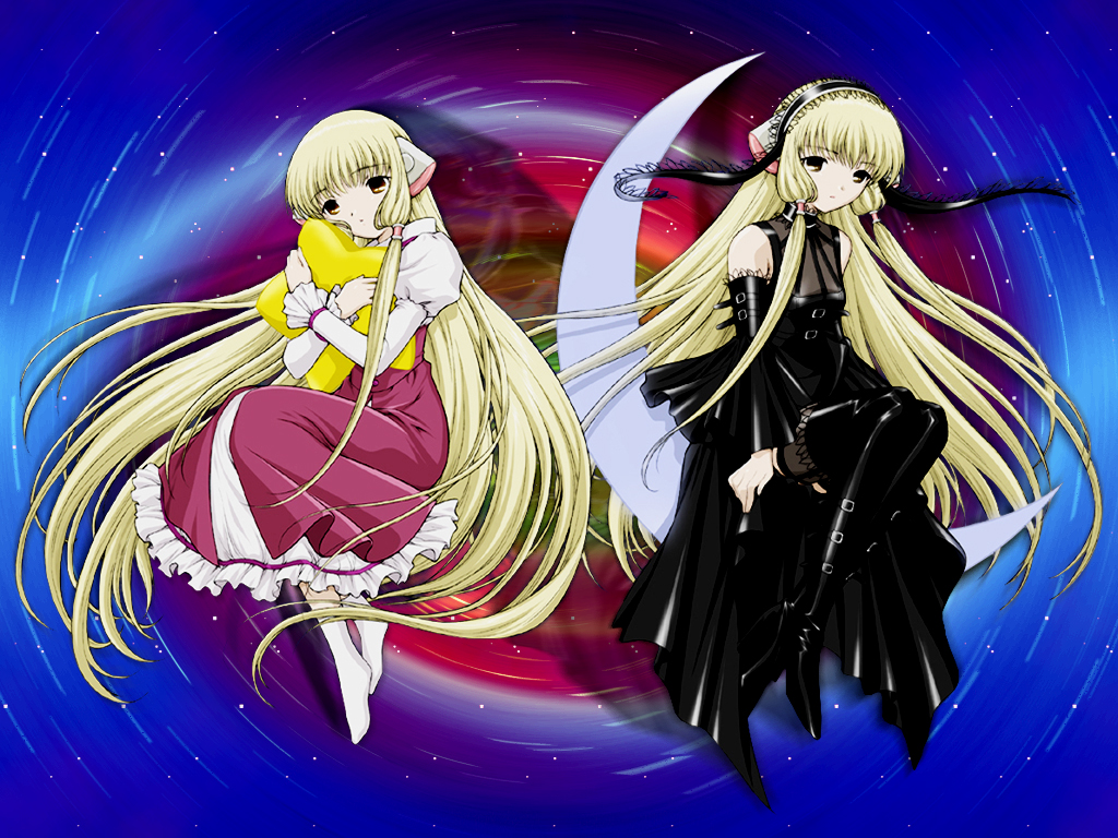 Chobits Chii And Freya Wallpaper