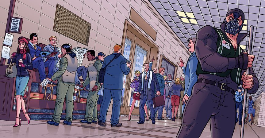 The Dark Knight Rises Art