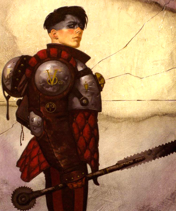 Gerald Brom’s Darkblade Guardian: A Fantasy Warrior’s Vigil