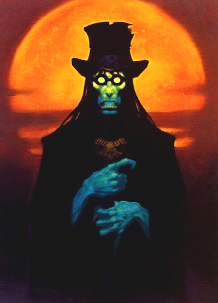 Gerald Brom’s Eerie Fantasy Vision: The Glowing Specter