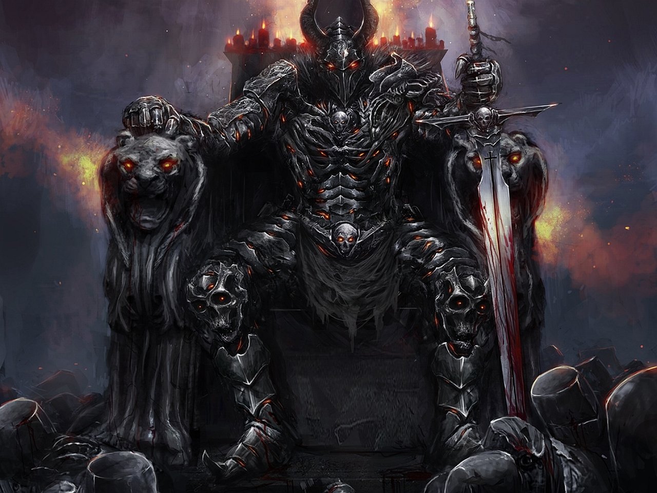 Shadowborn Warlord: Throne of Darkness