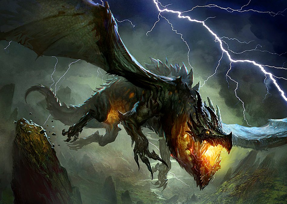 Fantasy's Fury: The Storm Dragon