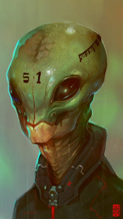 Alien Sentinel 51: Guardian of the Sci-Fi Frontier