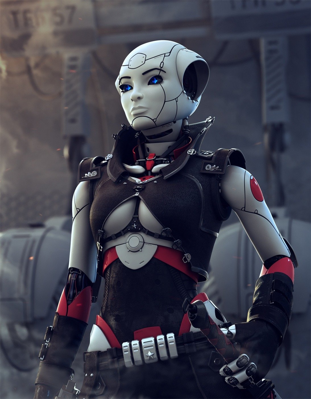 Download Sci Fi Cyborg Art