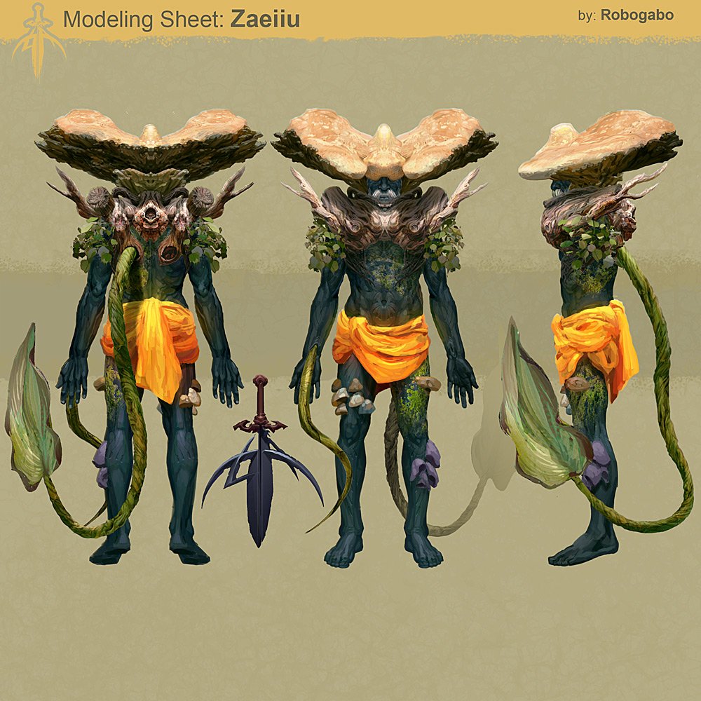 Fungus Man Zaeiiu by robogabo