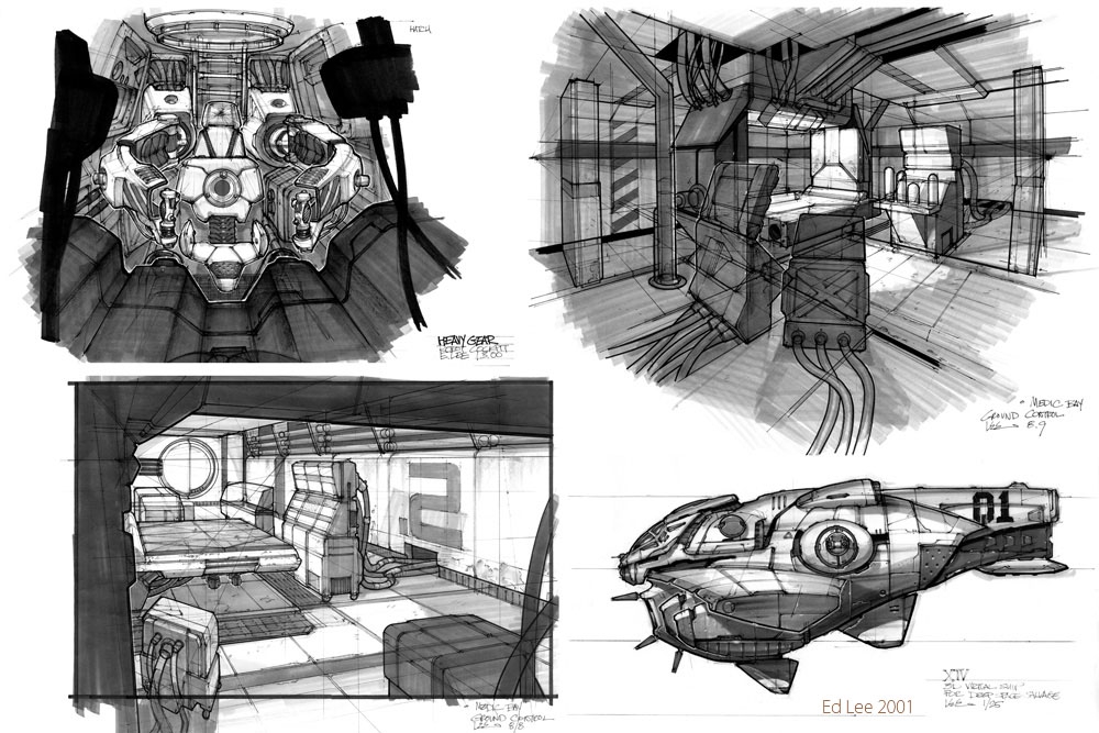 Download Sci Fi Sketch Art