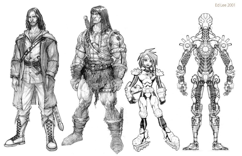 character board by Ed Lee