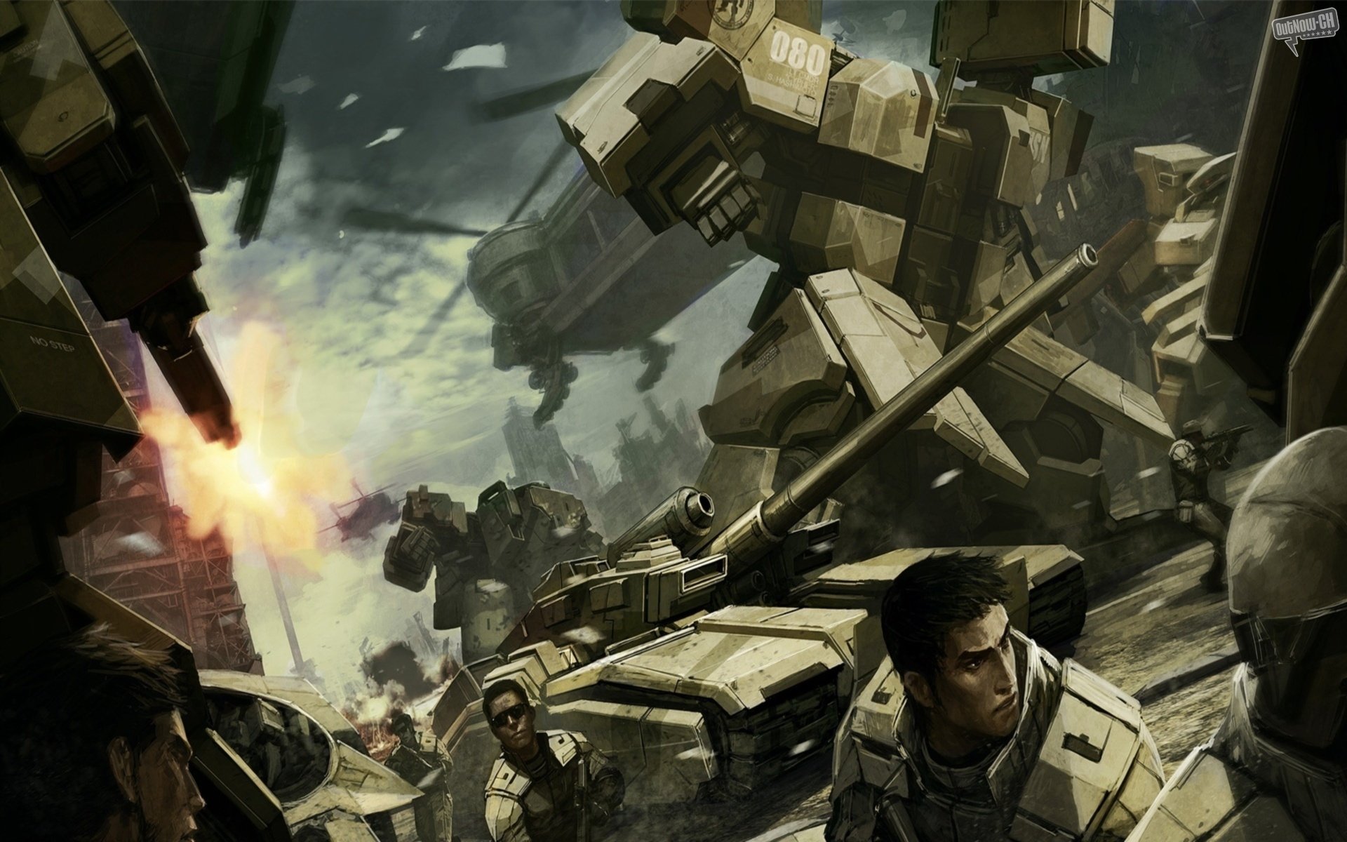 Front Mission Evolved Art