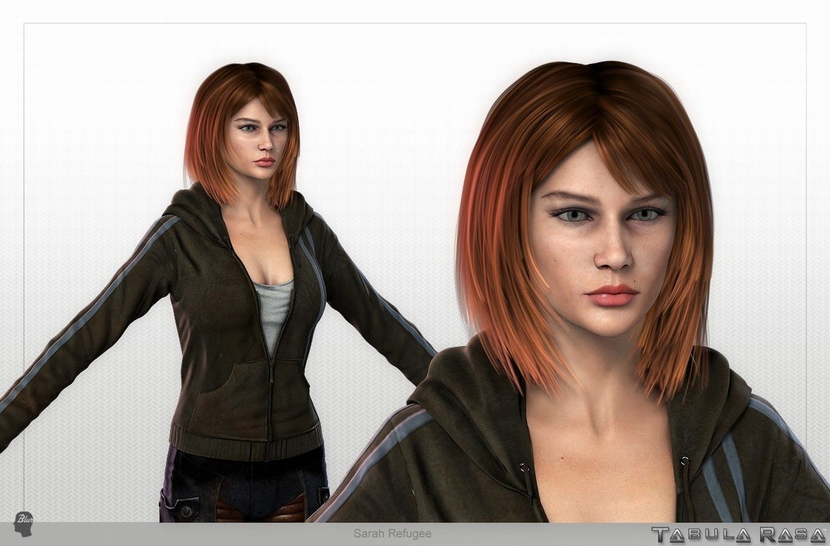 Tabula Rasa Cinematic - Sarah Refugee by Beebee