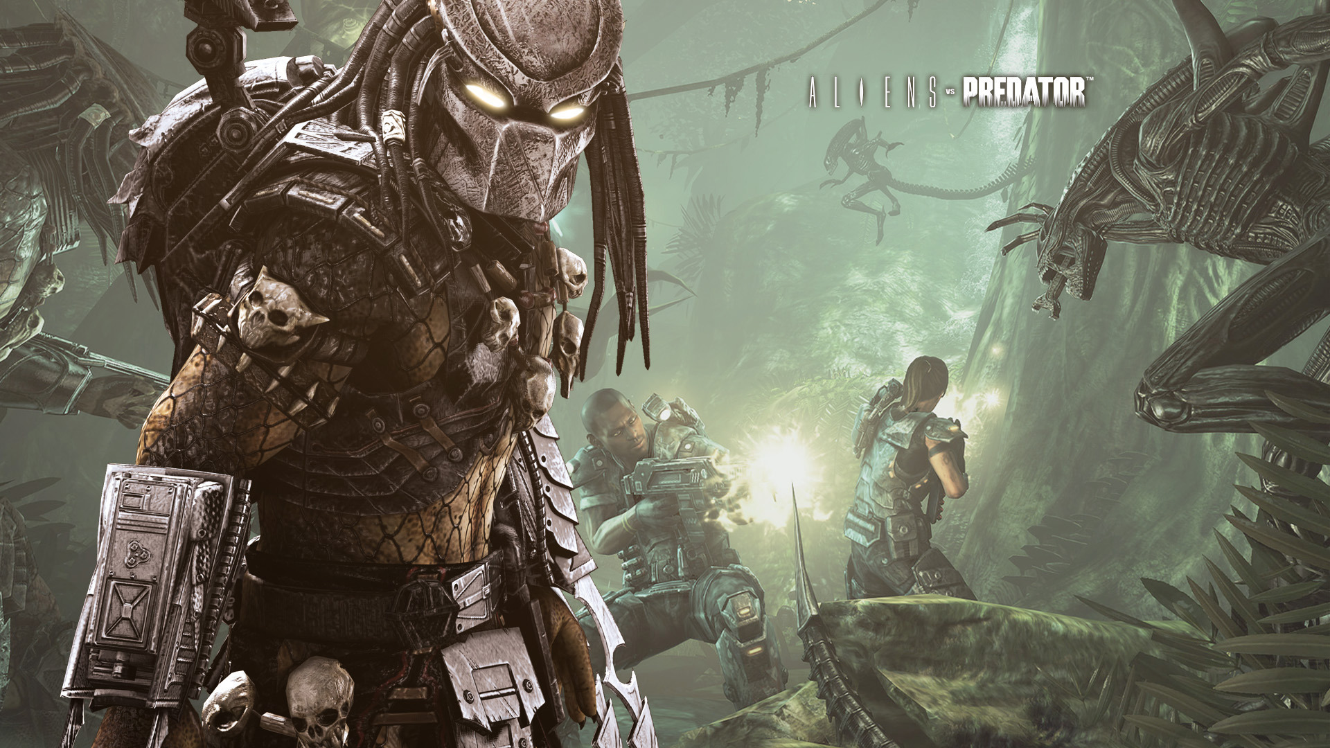 Download Video Game Alien Vs. Predator Art