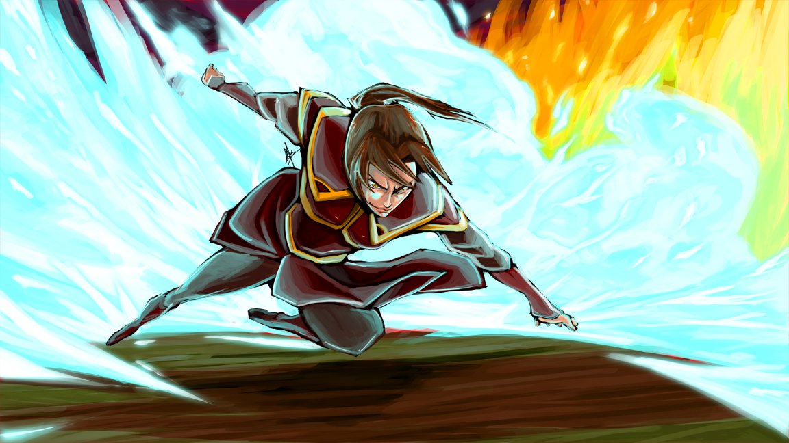 Anime Avatar: The Last Airbender Art
