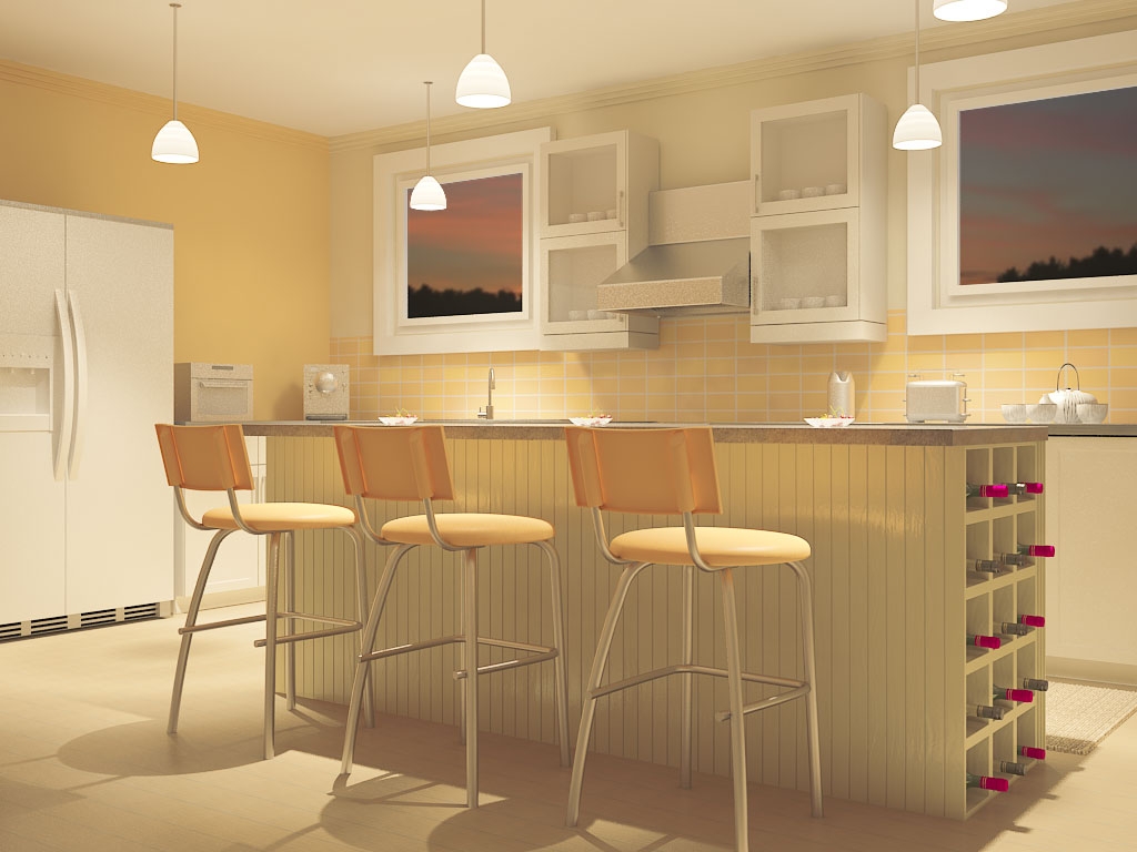 Kitchen Night by DarkNemos