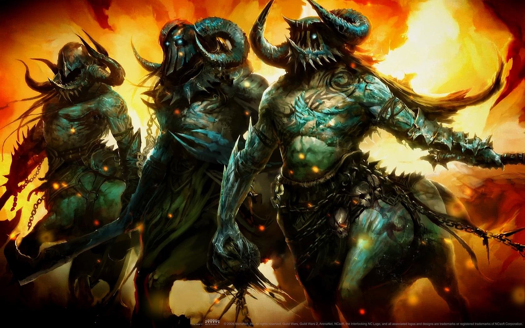Video Game Guild Wars 2 Art