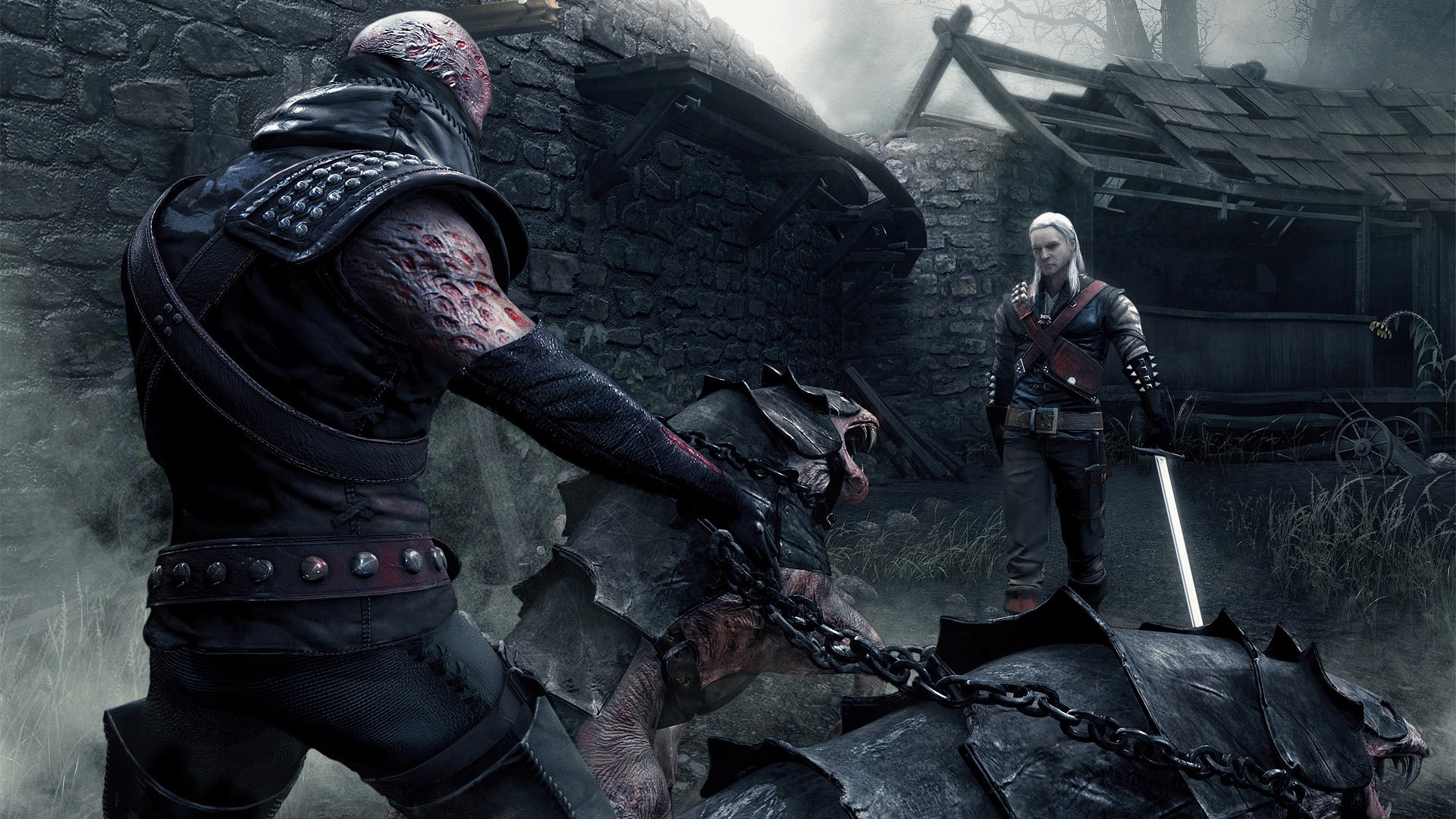 Download Battle Creature Video Game The Witcher Art