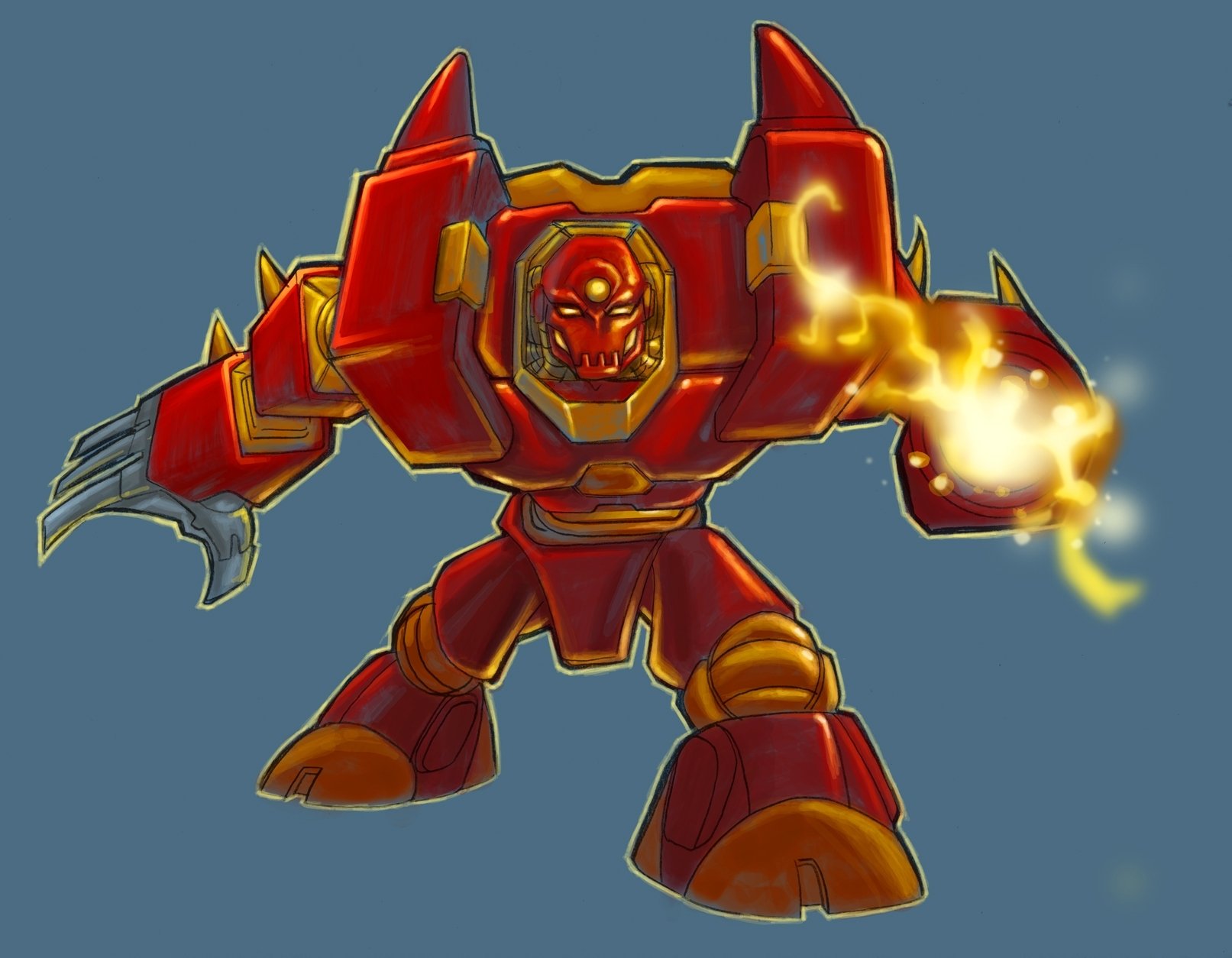 Big Evil Robot by KomicKarl