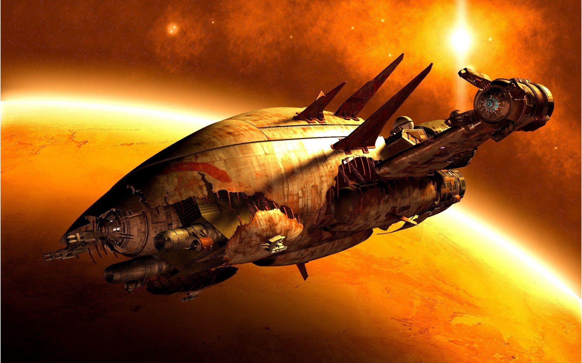 Spaceship Art - ID: 49370