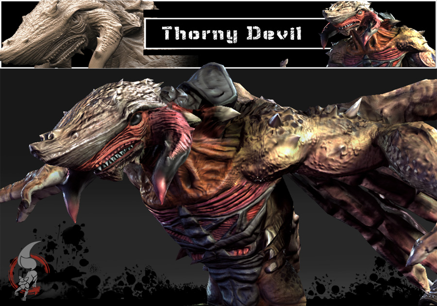 Thorny Devil Close up by JeremyKohar