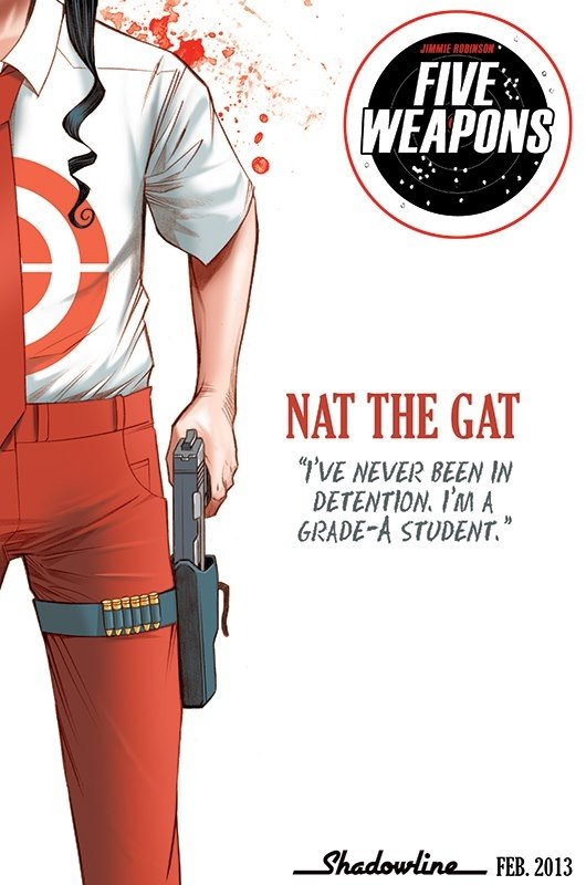 Download Comic Five Weapons Art