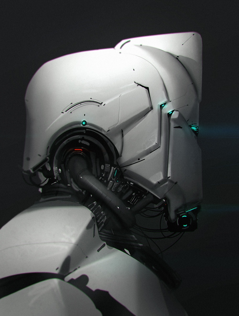 Sci Fi Robot Art