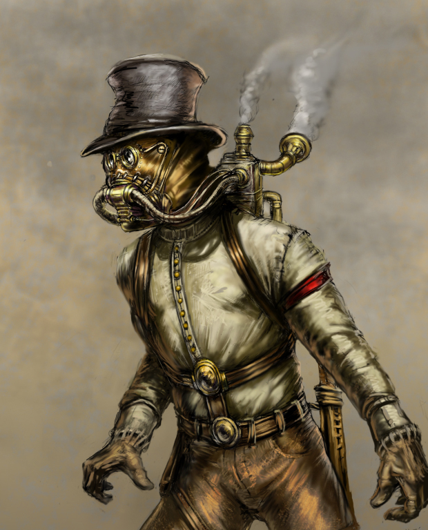 Download Man Made Steampunk Art