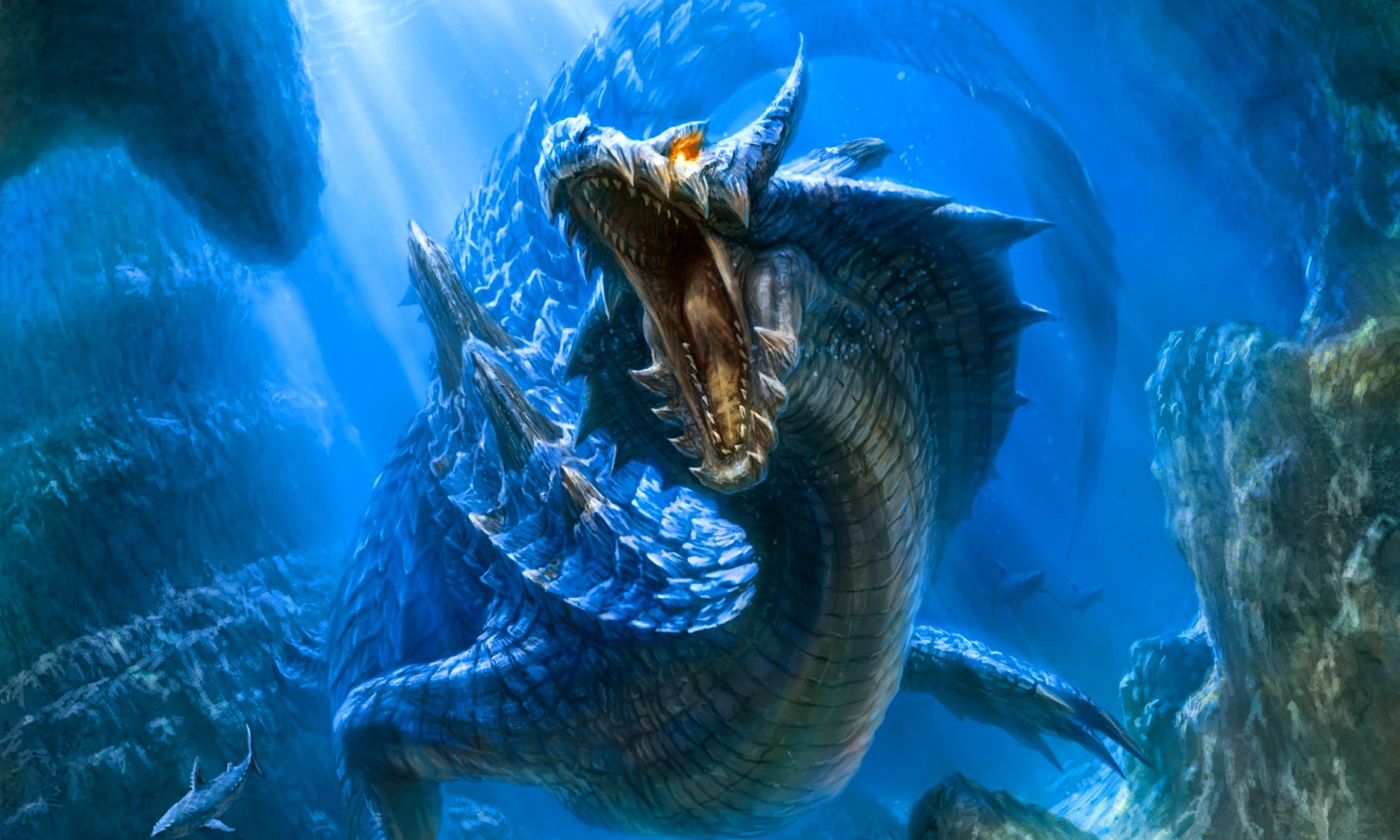 Awakening the Ocean's Fantasy Dragon