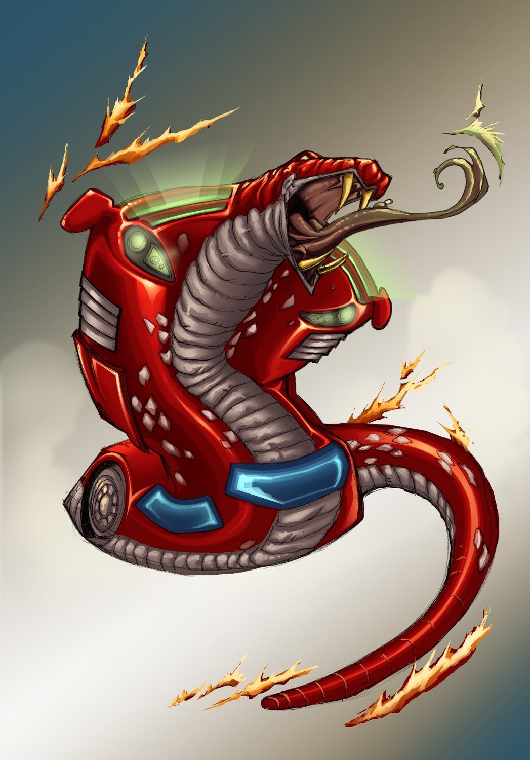 Snake Transform Art - ID: 52410