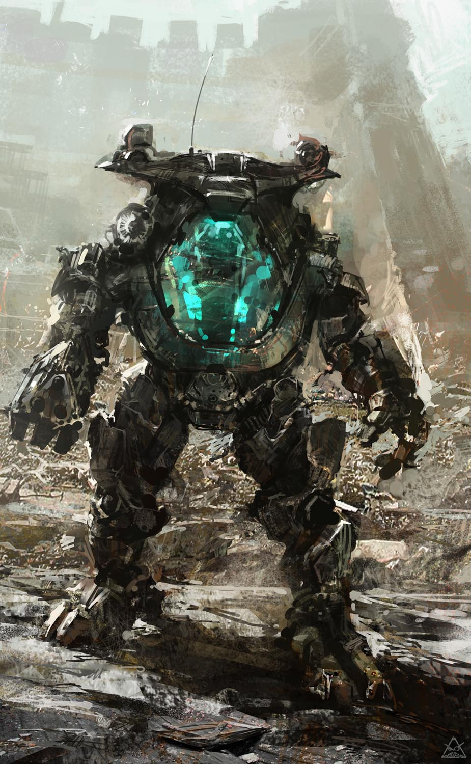 Sci Fi Robot Art