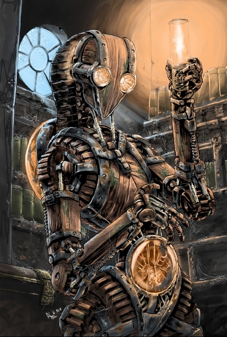 Sci Fi Robot Art