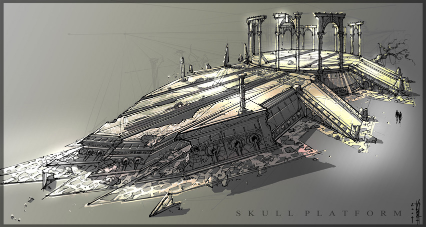 skull_platform by Ed Lee