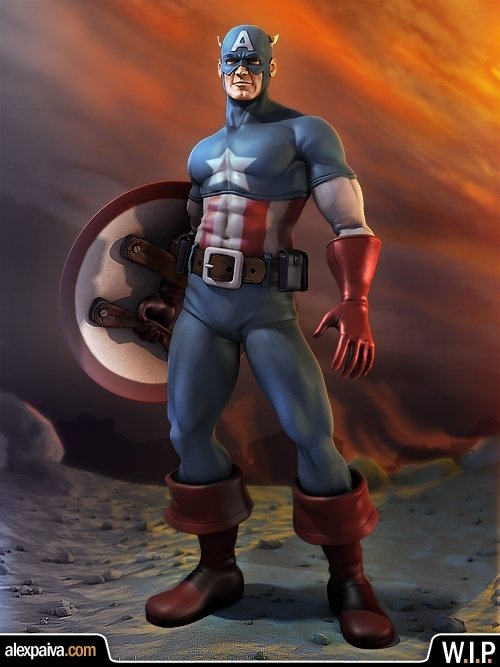 Steve Rogers Art - ID: 55932