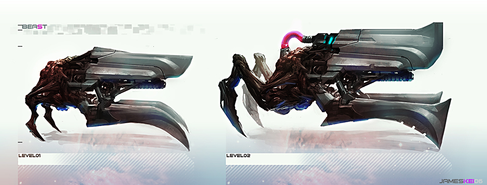 Download Sci Fi Creature Robot Mech Concept Art Art