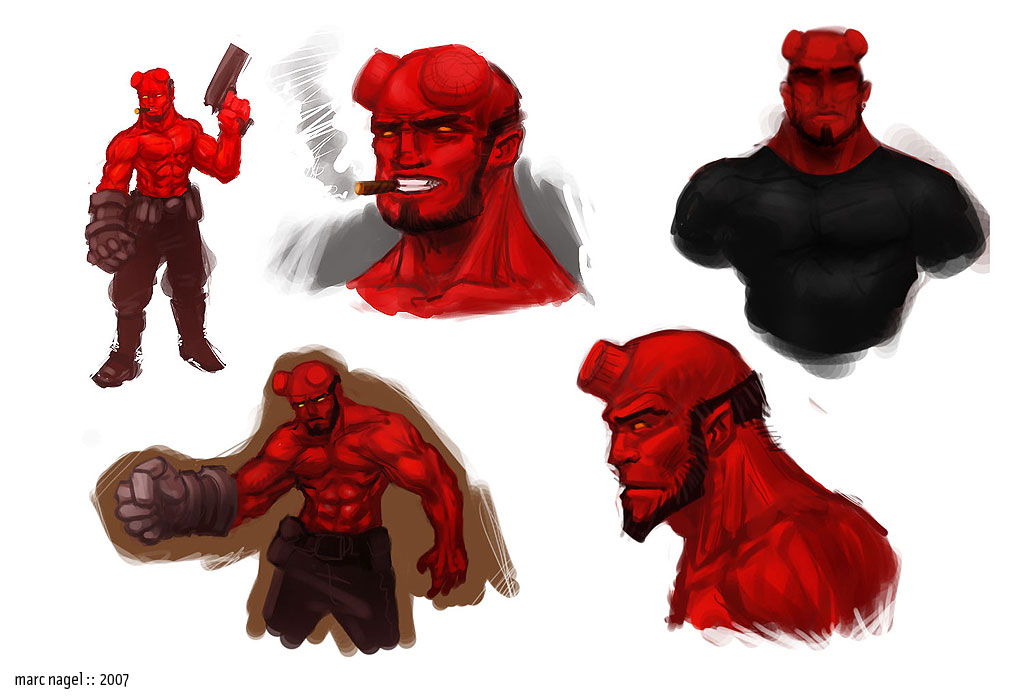 Hellboy Concept Art