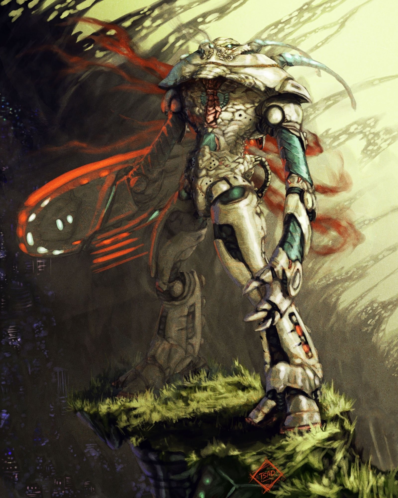 Verdant Mech-Sentinel / Aegis Xeno-Warden / Biomech Colossus ...