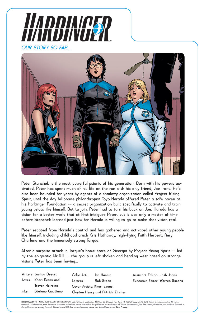 Download Comic Harbinger Art