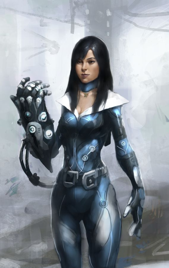 Download Sci Fi Woman Art