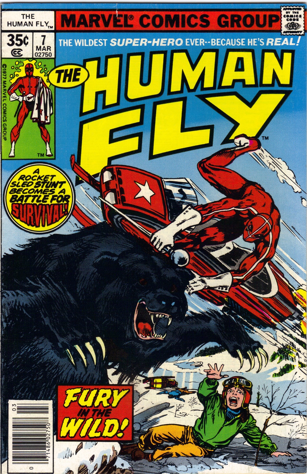 Download Comic The Human Fly Art