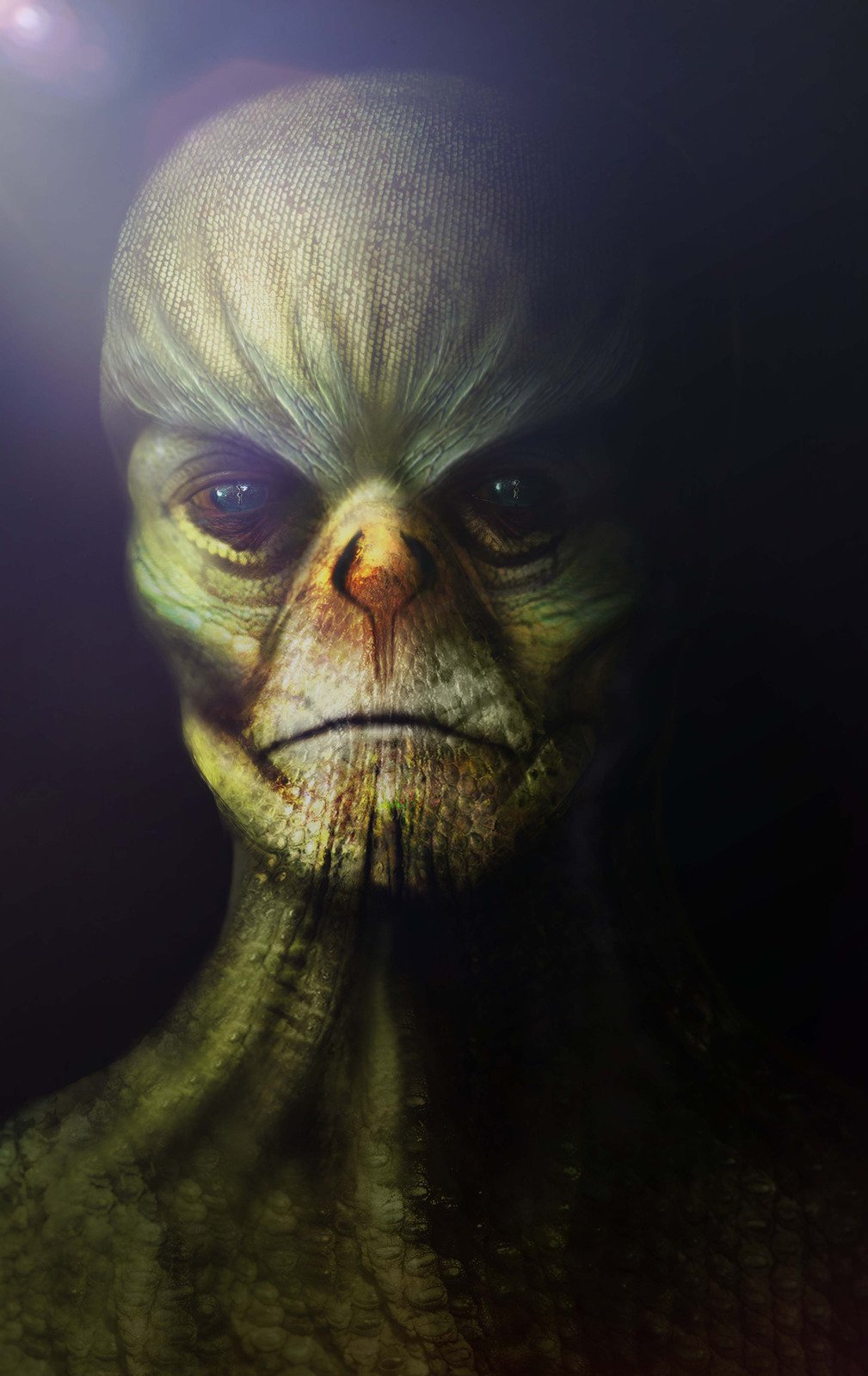 Sci Fi Alien Art