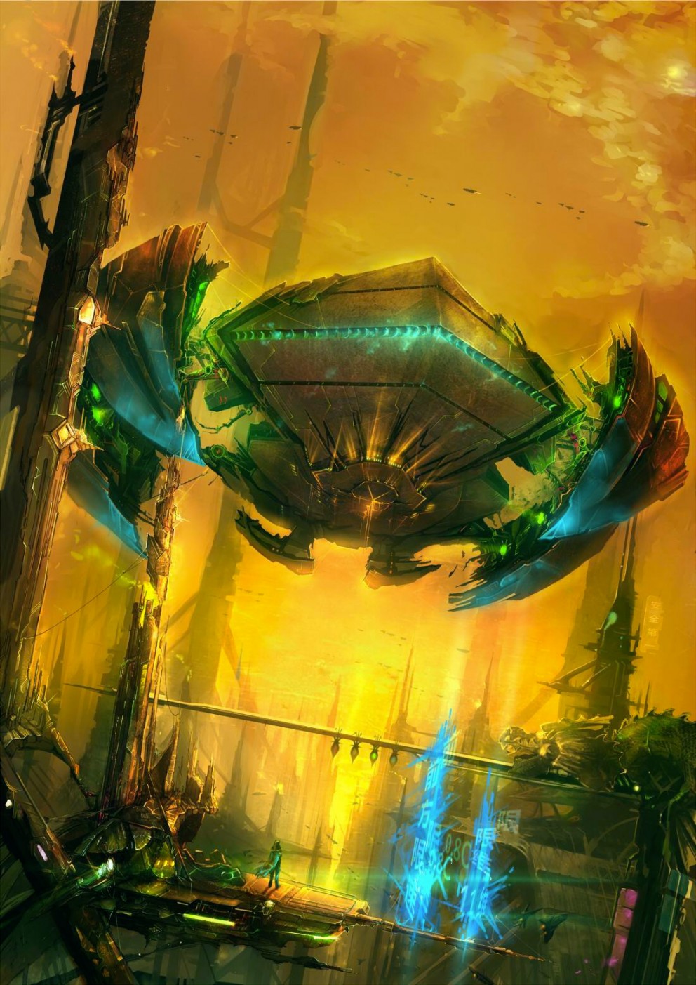 Download Sci Fi Spaceship Art