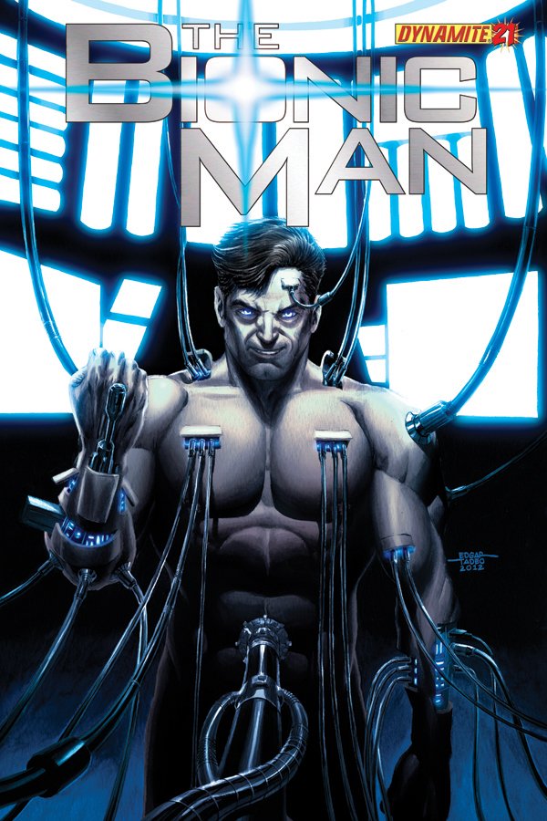 Download Comic The Bionic Man Art