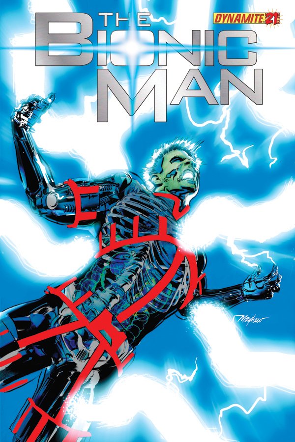 Download Comic The Bionic Man Art