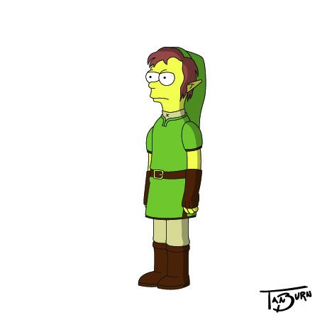Download Video Game The Legend Of Zelda Cartoon Elf Green Outfit Art