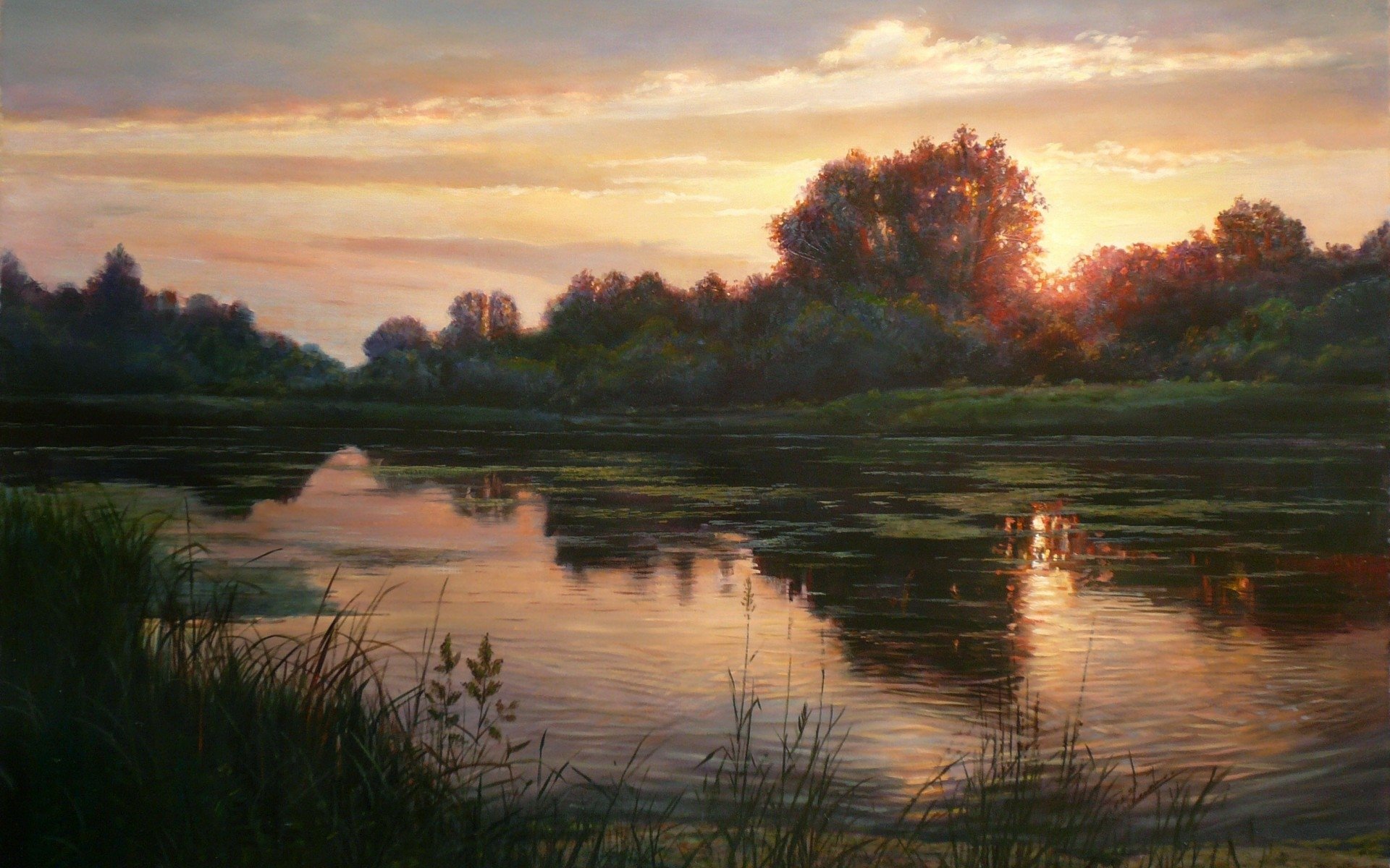 Golden Dawn: Nature’s Sunrise Symphony