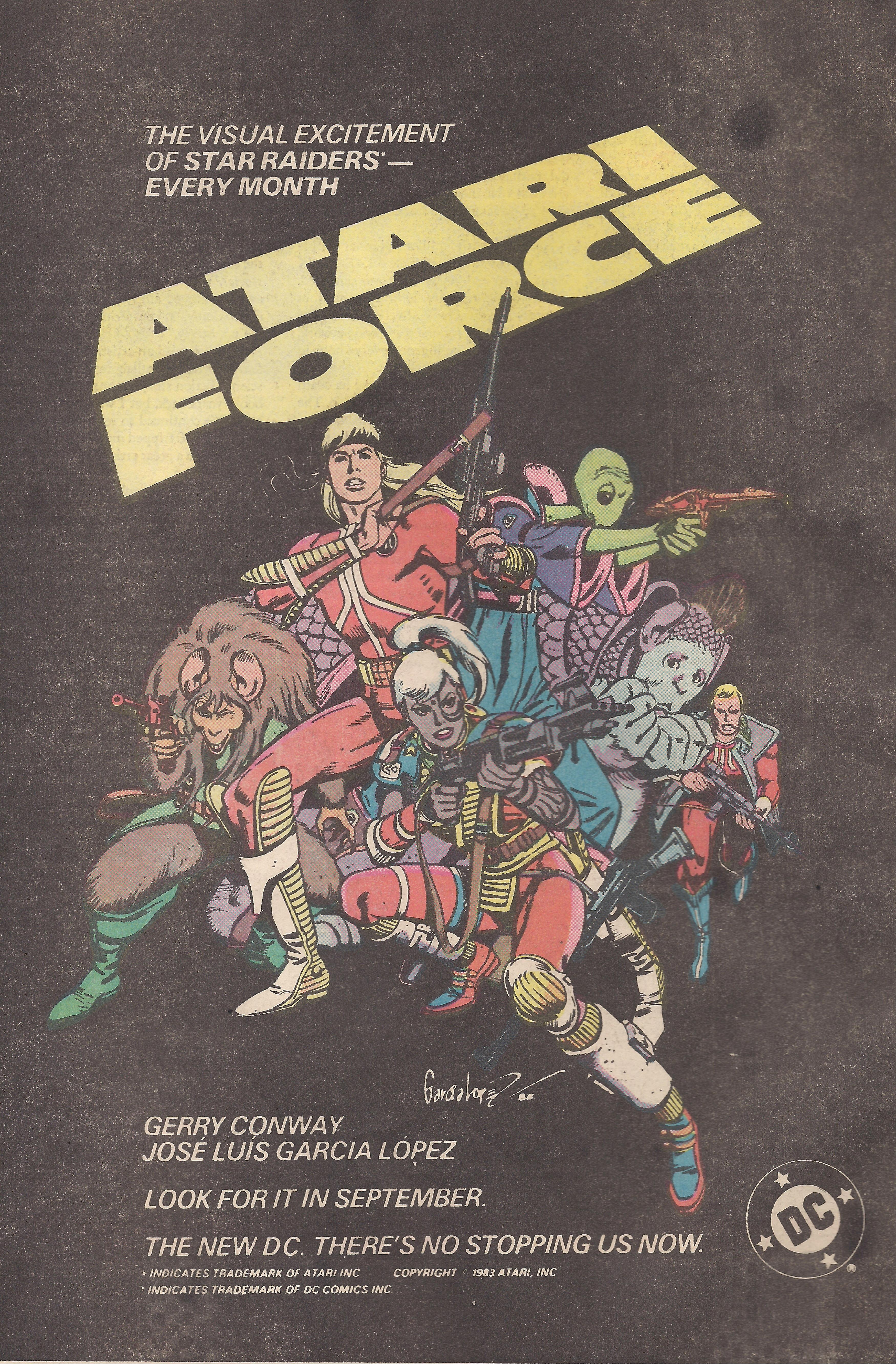 Atari Force Art