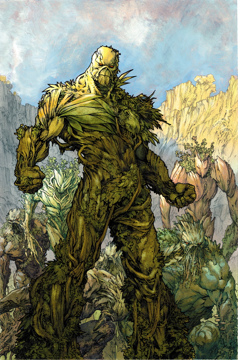 Swamp Thing Art