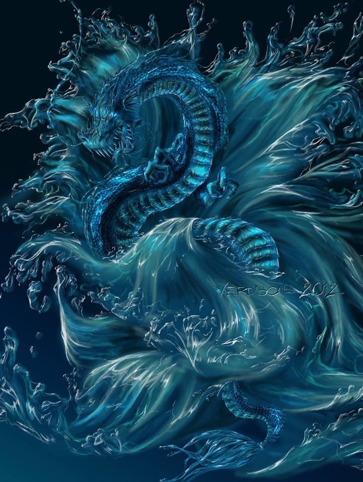Water Dragon Art Id 61389