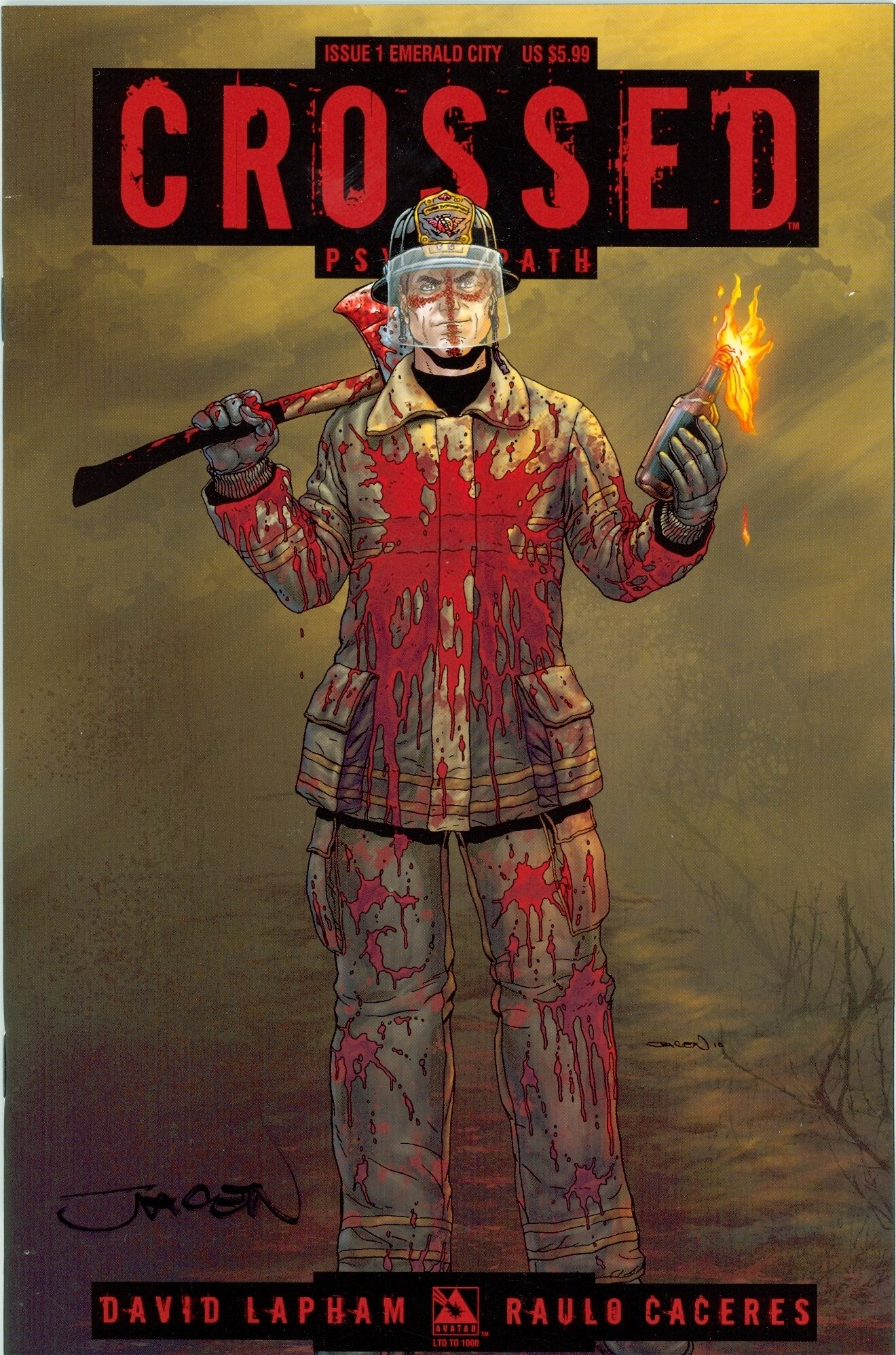 Download Comic Crossed: Psychopath Art