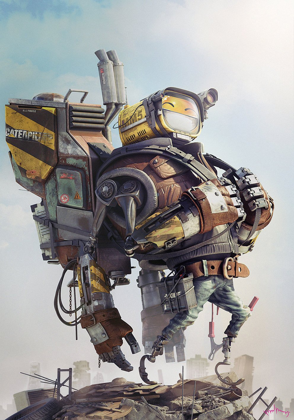Download Sci Fi Robot Art