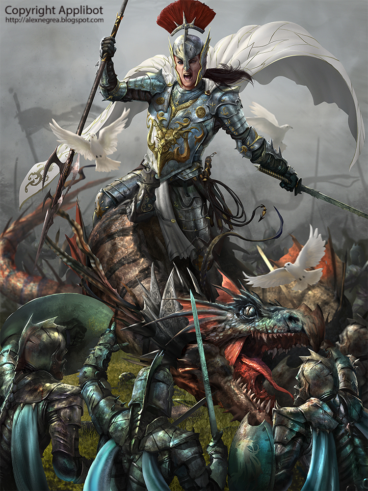 Fantasy Card Game Art