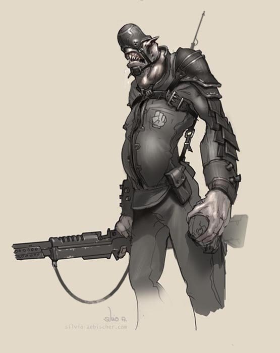 Download Sci Fi Alien Character Design Soldier Science Fiction Art